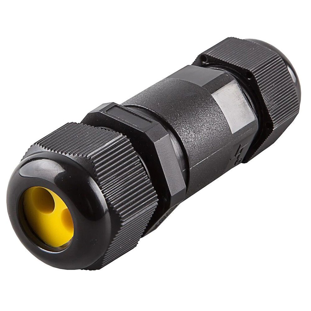 Соединитель-коннектор STEKKER двухконтактный водонепроницаемый IP68