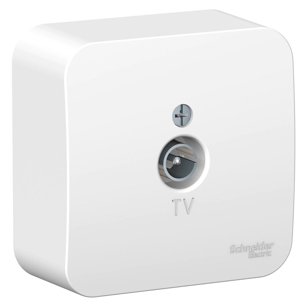 ТВ-розетка Schneider Electric Бланка белая