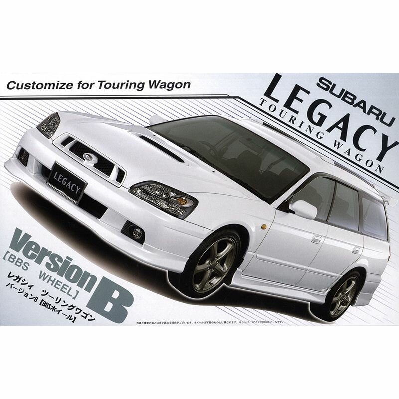 Сборная модель Машинка Fujimi-03553 1/24 Subaru Legacy Touring Wagon Ver.B car model kit