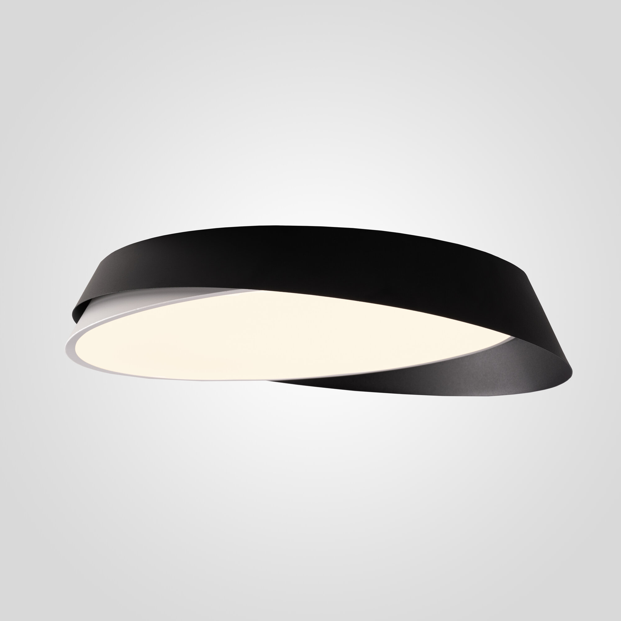 Потолочный светильник SHELL D50 White Black