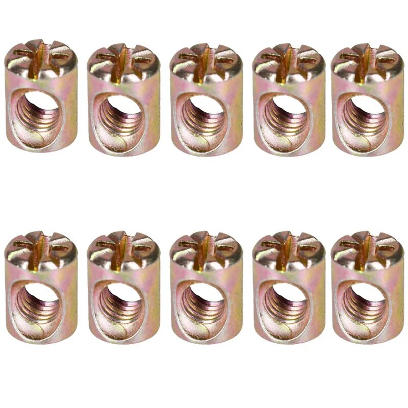 Шлицевые гайки M6 12mm, M6 (10Pcs)