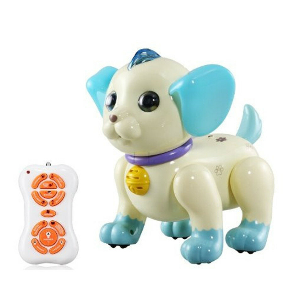 Радиоуправляемый робот собачка Умный Я (голубой) - ZYA-A2744-1-BLUE