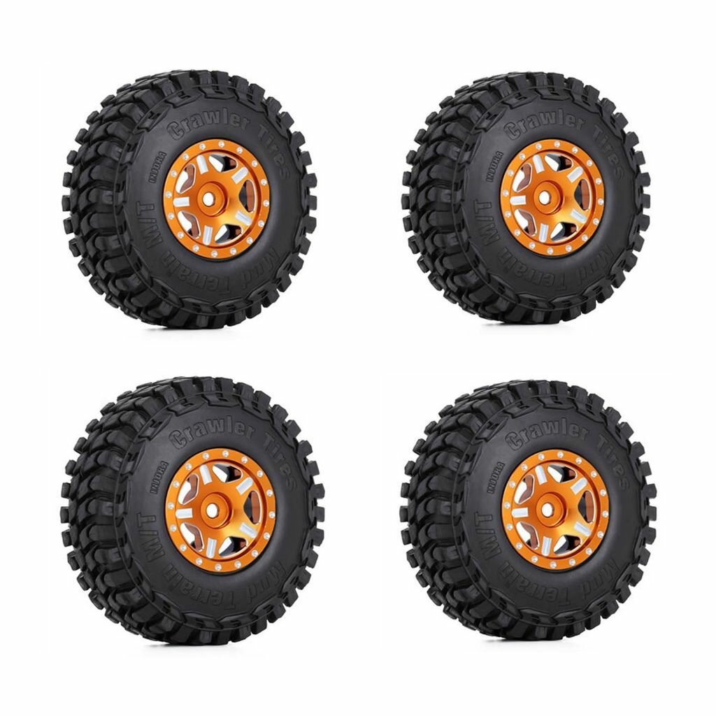 4pcs Axial Scx24 Шины и колеса 1.0in SCX24 90081