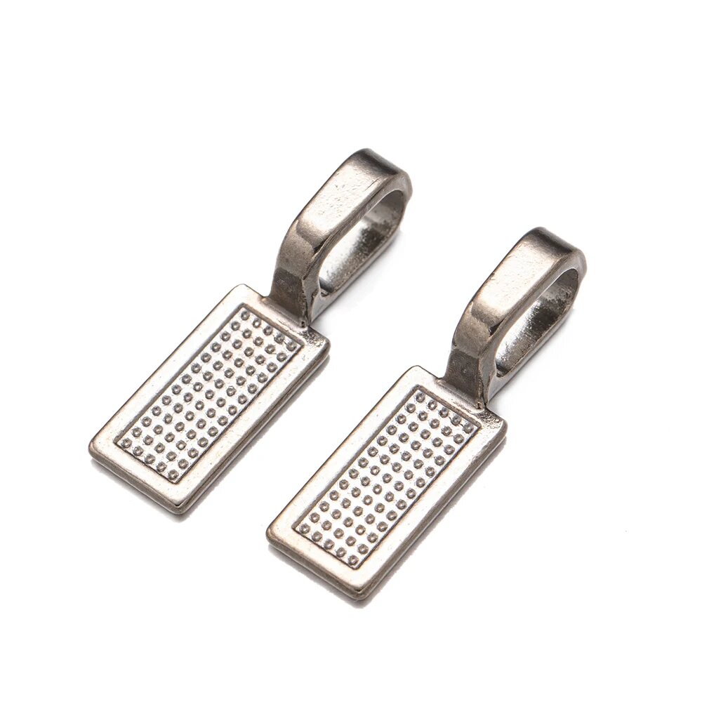 Металлические подвески-сердца 20/50 шт. Серебряный, 20Pcs, Gun Black