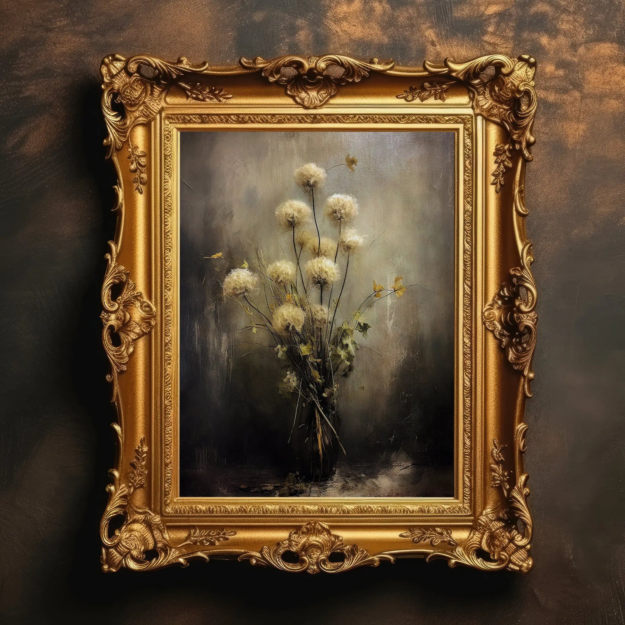 Картина на холсте "Золотая Бабочка", 20x30см, PF 41596