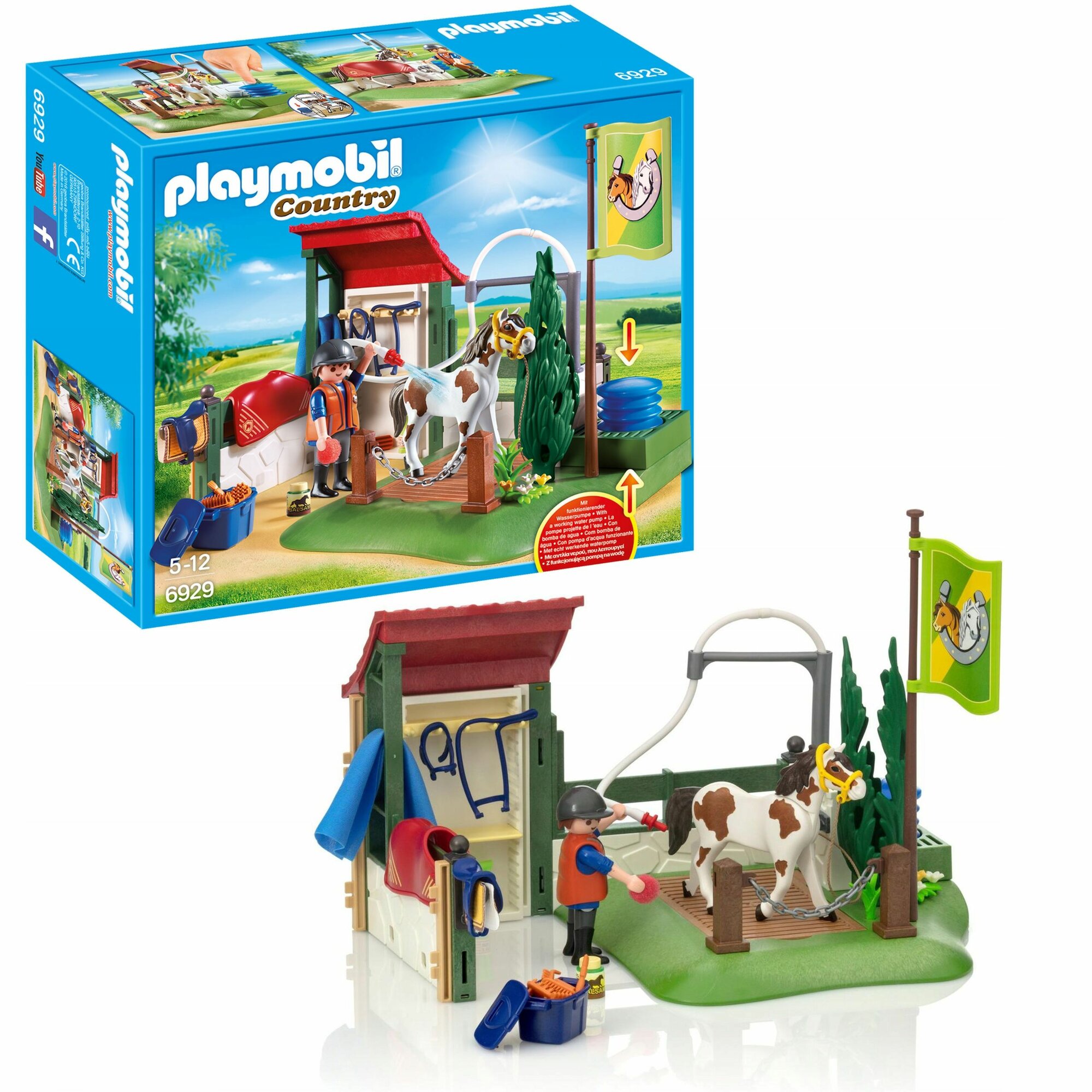 Конструктор Playmobil Country - Мойка лошадей - Плеймобиль 6929
