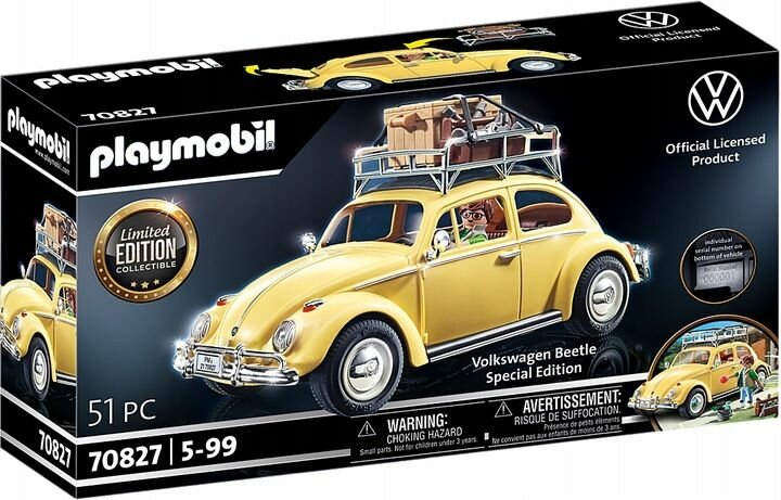 Конструктор Playmobil - Автомобиль Volkswagen Beetle - Плеймобиль 70827
