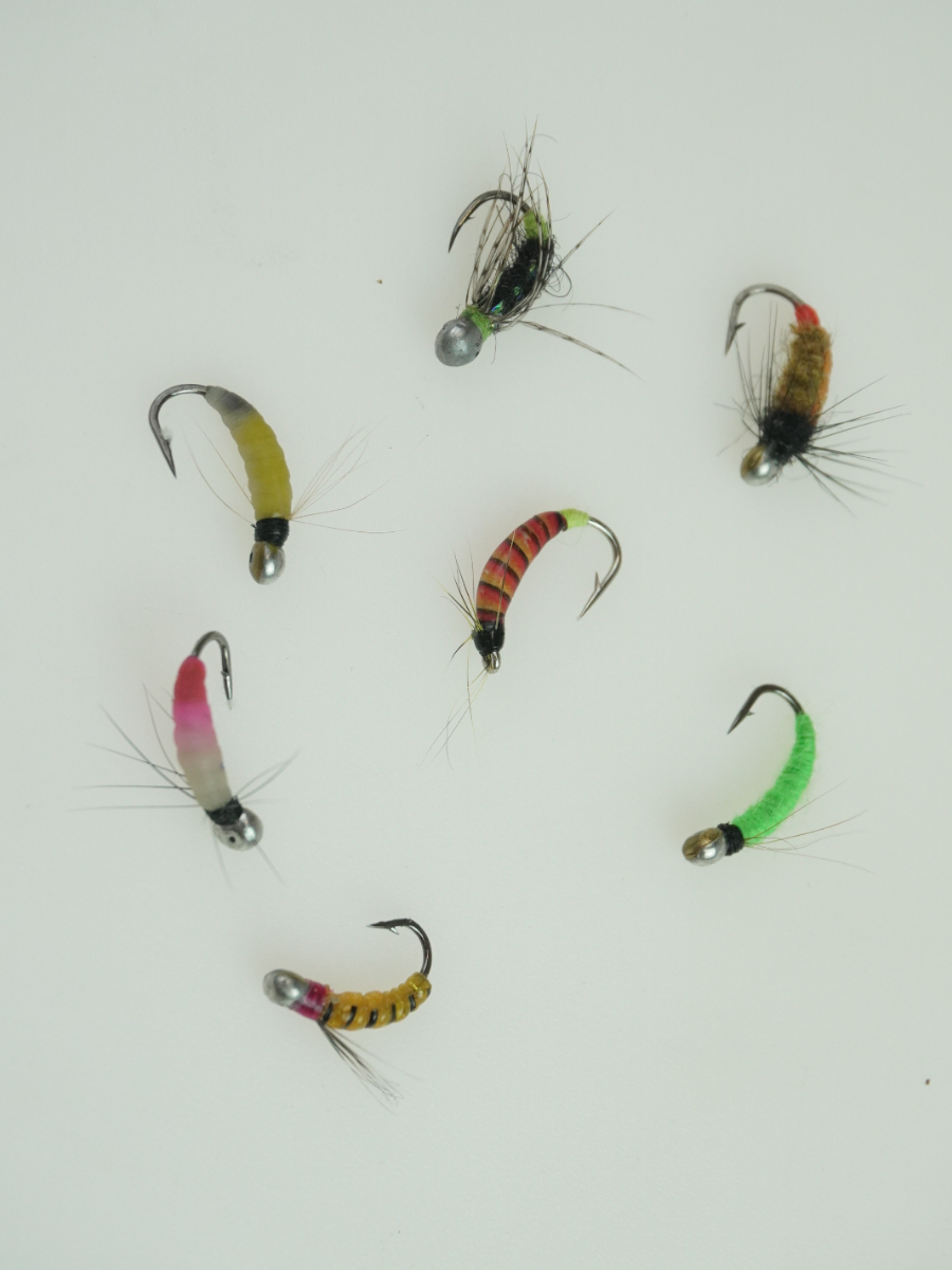 Набор мушек Опарыш кр. № 12 (7 штук)