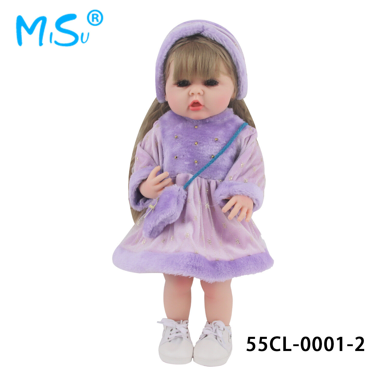 Одежда для кукол, шелковая юбка, для девочек, полностью пластиковая, 55см