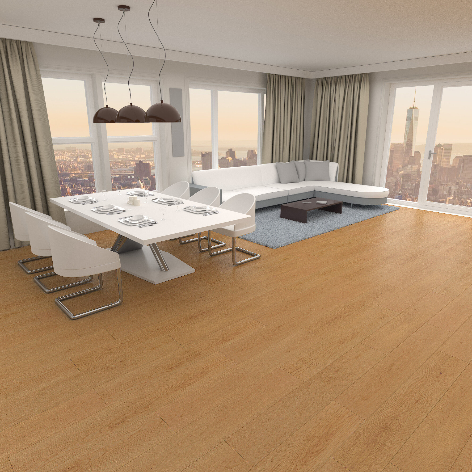 Кварц-виниловый ламинат VKFE 88 Делфт, 43 класс (цена за кв. метр)