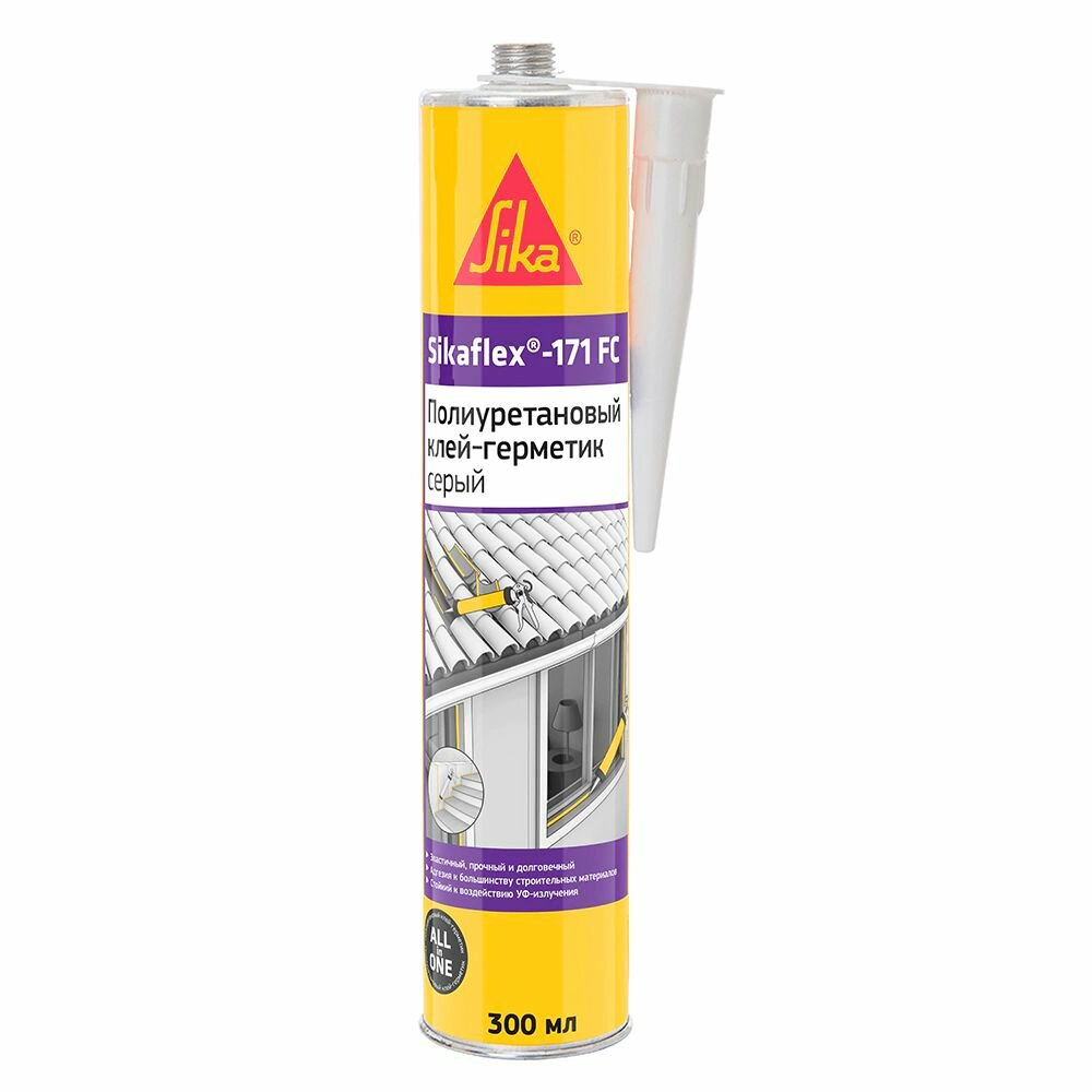 Полиуретановый клей-герметик FC 300 мл серый