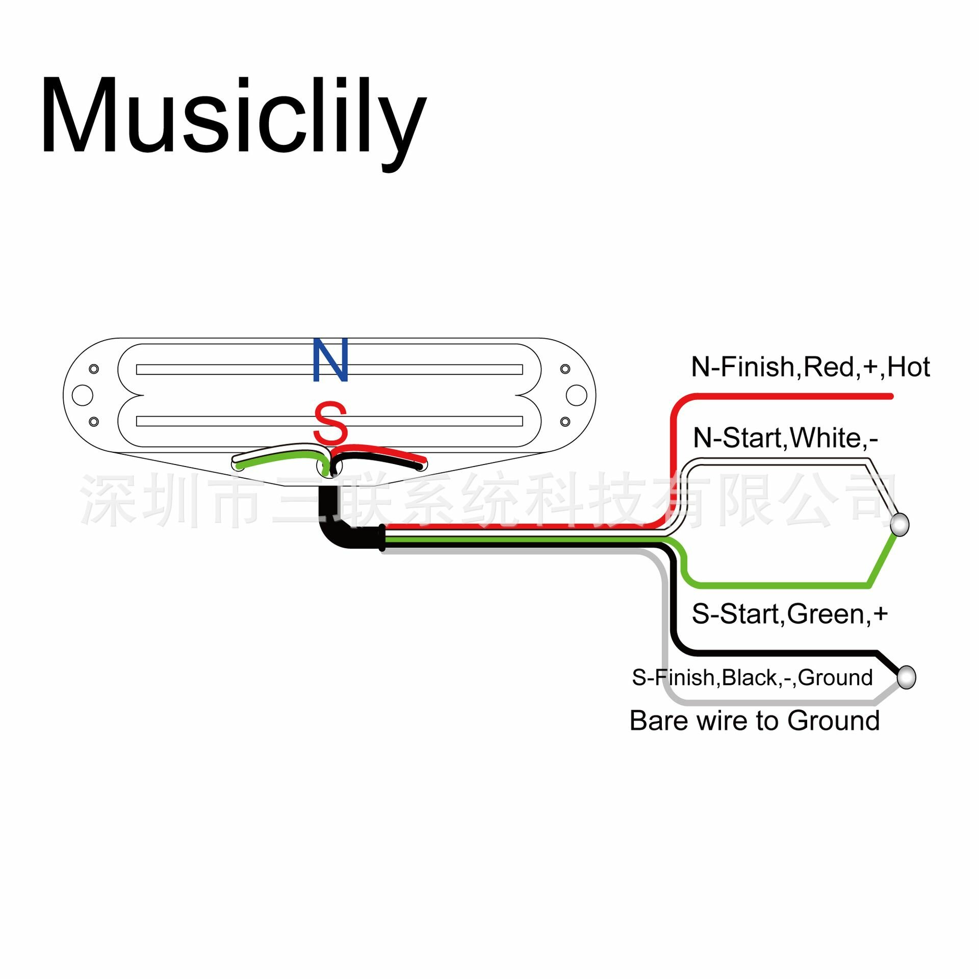 Звукосниматель гитары parts, хамбакер рельсовый, с хромированными рельсами