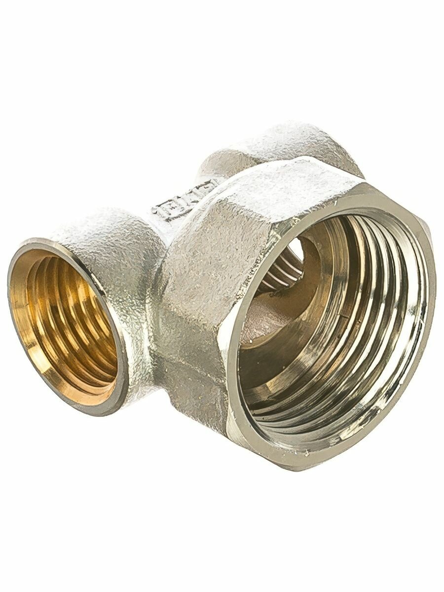 Тройник FAR 1"Вх1/2"Вх1/2"В для коллекторов, хромированный, FK 4060 112