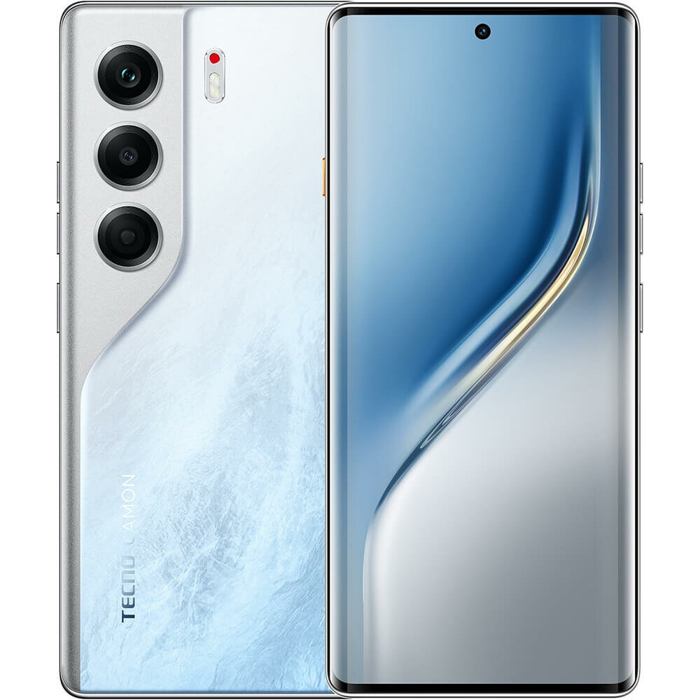 Смартфон Tecno CAMON 40 Pro, 8GB/256GB, 6.78", Android 13, защита IP69 белый