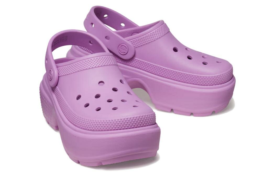 Сабо Crocs, размер 37-38 EU, фиолетовый — фото 1