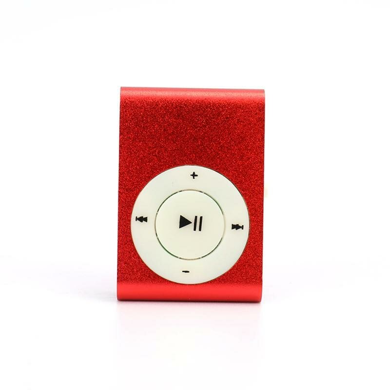 3.5mm USB2.0 Mini MP3 Player with Clip Support Memory Card Simple No Dispaly Screen