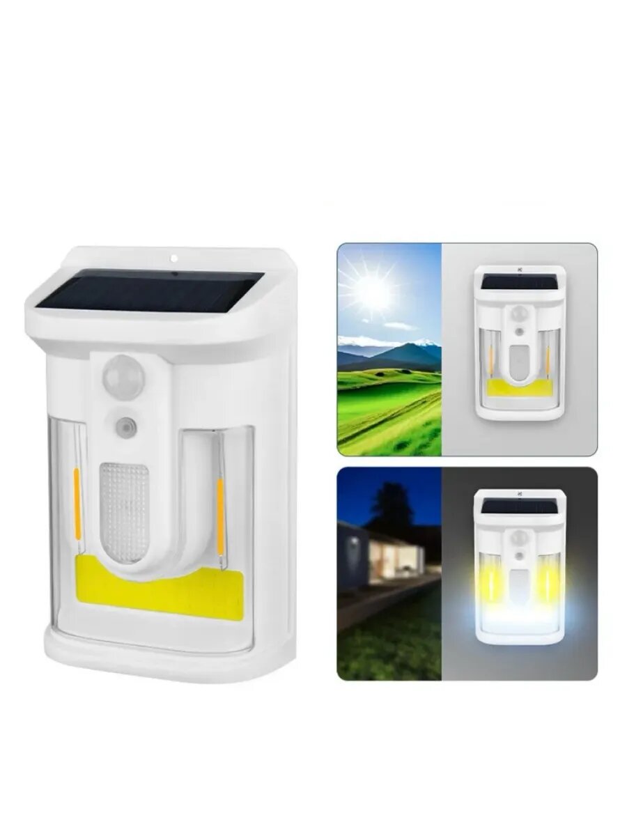 Уличный светильник на солнечной батарее