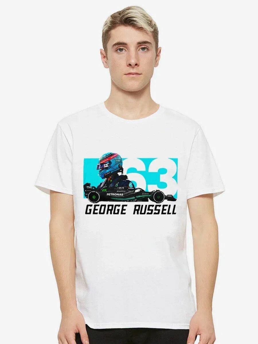 Футболка Джордж Рассел / Формула 1 / Мужская