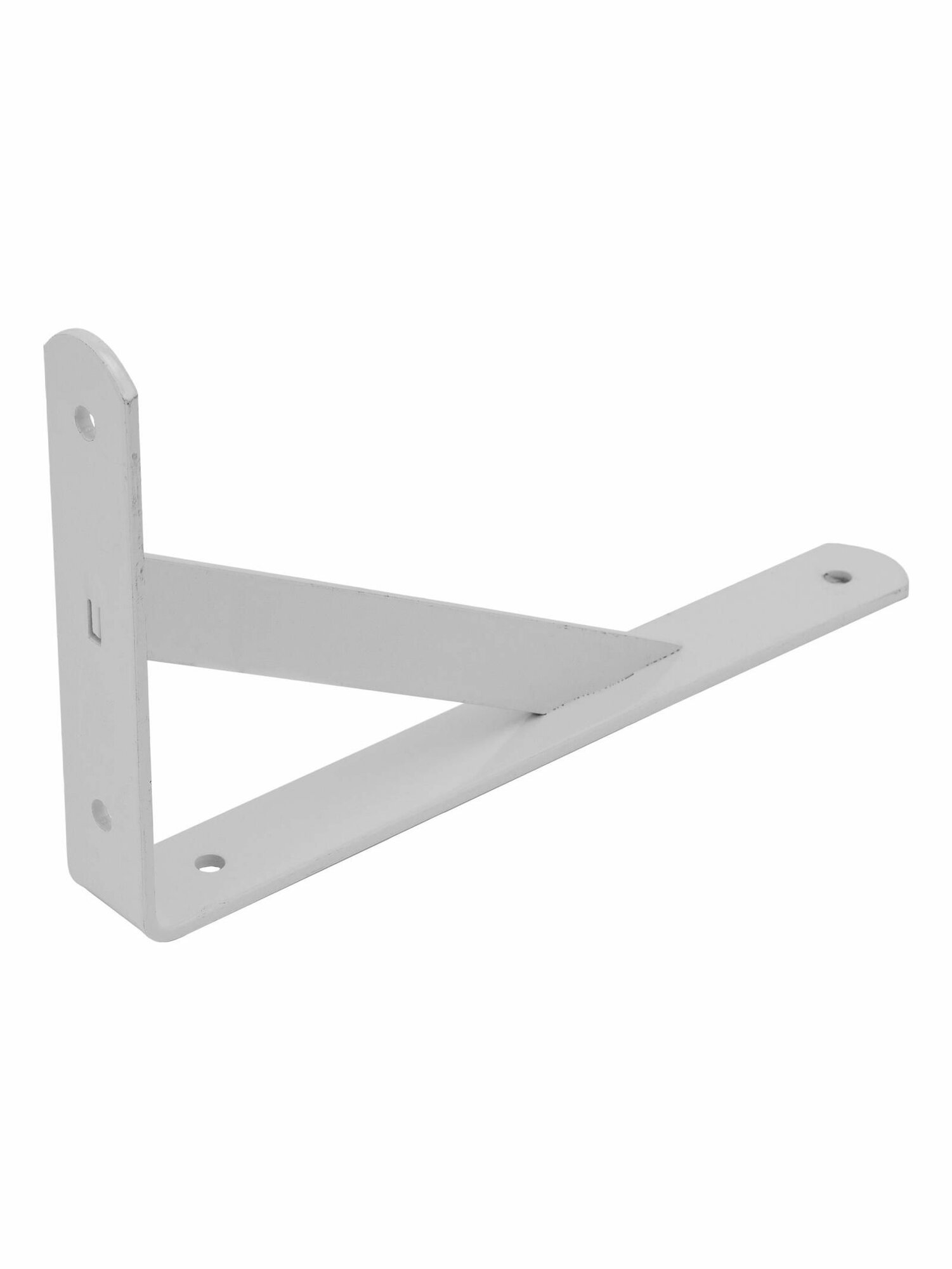 Кронштейн усиленный, 250 х 150 х 30 х 4 мм, белый Сибртех 94044