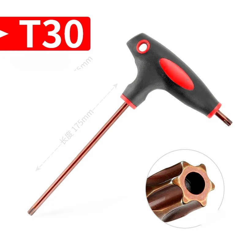 Накидной ключ Torx Star Paowuxian T10 T15 T20 T25 T30 T40 T45 T50 T30