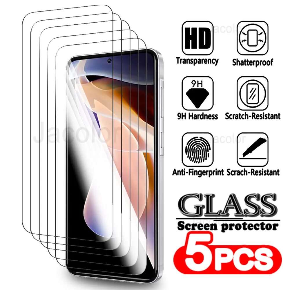 Защитное стекло Xiaomi Redmi Note 11 Pro Plus 5G, 5 шт.