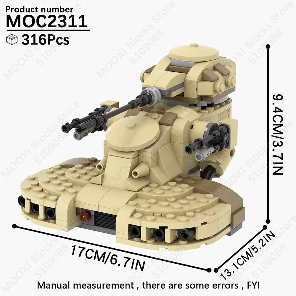 MOOXI Space Wars строительные блоки