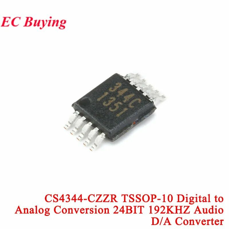 CS4344-CZZR ЦАП 24Bit 192kHz TSSOP-10