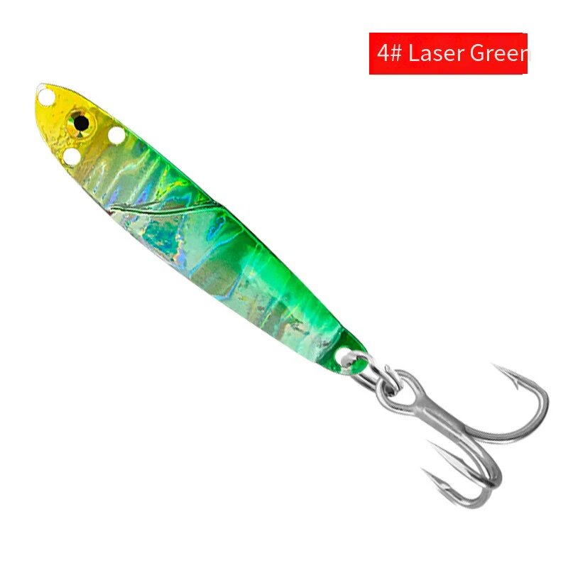 RPXBGUCKARHG VIB Metal Jig 3D Fish Bait 7г-20г для морской рыбалки 7g, 4