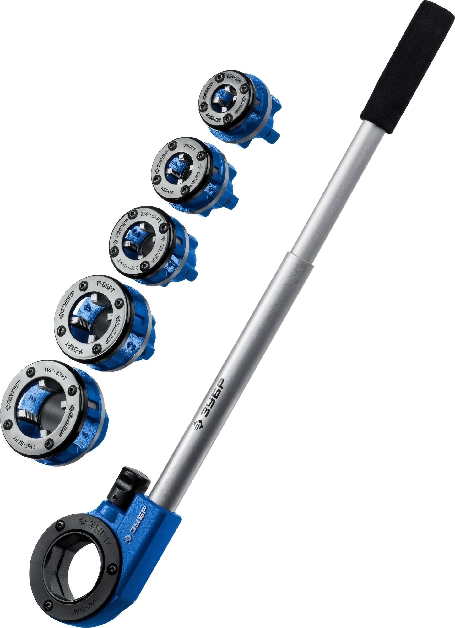 Набор клуппов с трещоткой №5 ЗУБР 28270-H5_z01