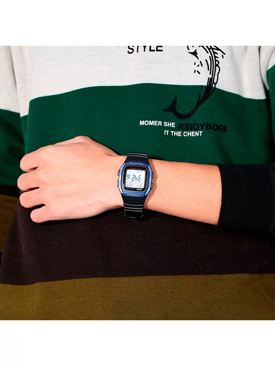 Наручные часы CASIO, зеленый — фото 1
