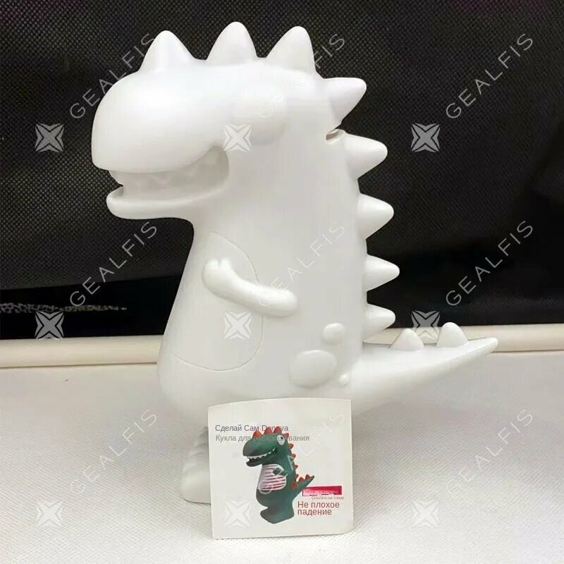 Набор для творческого обучения/раскрашивание гипсовых статуй/набор для рисования, раскрашивание гипсовых статуй 12 цветами и двумя кистями