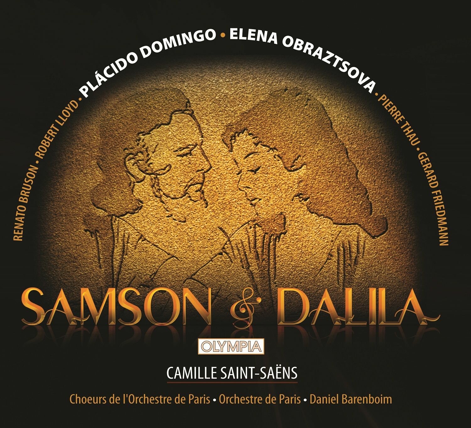 Сен-Санс: Самсон и Далила. Елена Образцова, Пласидо Доминго, Даниэль Баренбойм (Музыкальный диск на 2-х Аудио-CD)