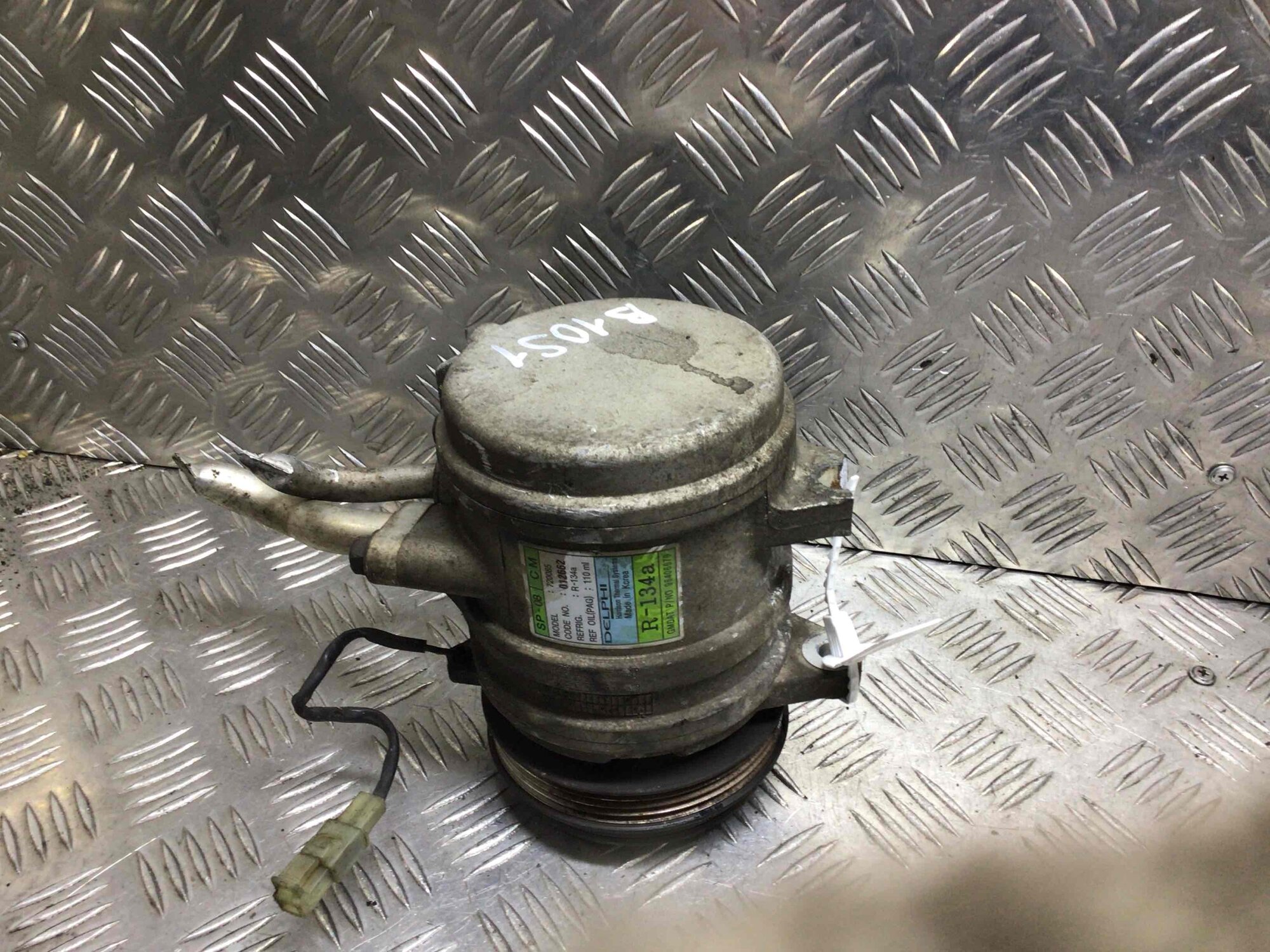 Б/У Компрессор кондиционера Chevrolet Matiz 2 поколение (2005-2008) 2006 г.