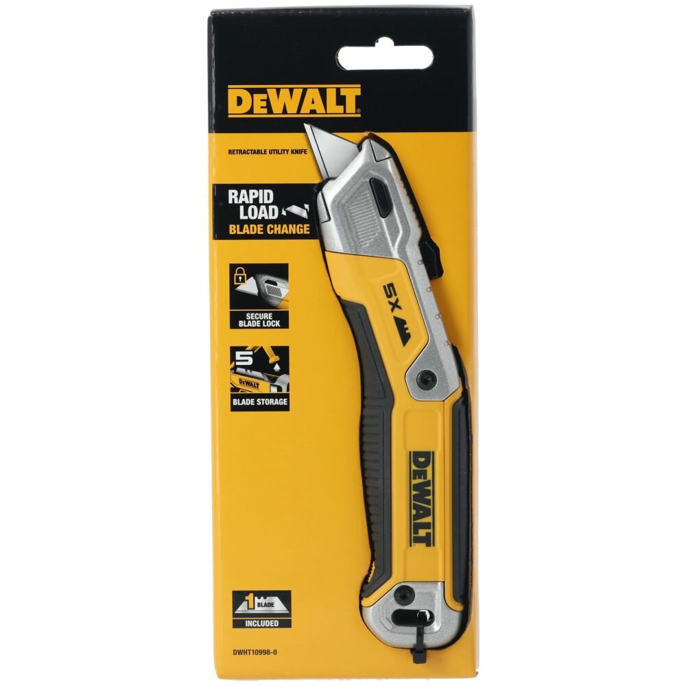 Выдвижной трапецевидный нож DeWalt DWHT10998-0