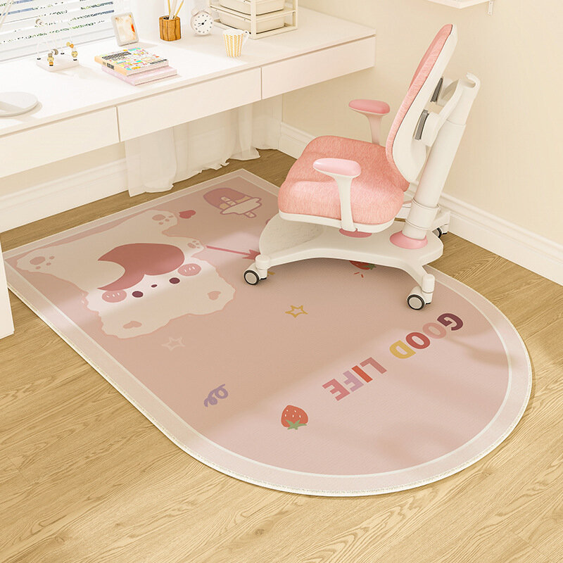 Коврик для учебной комнаты, детский стол, коврик для стула, коврик для чтения, нескользящий коврик для ног, ковер для компьютерного стула в спальне