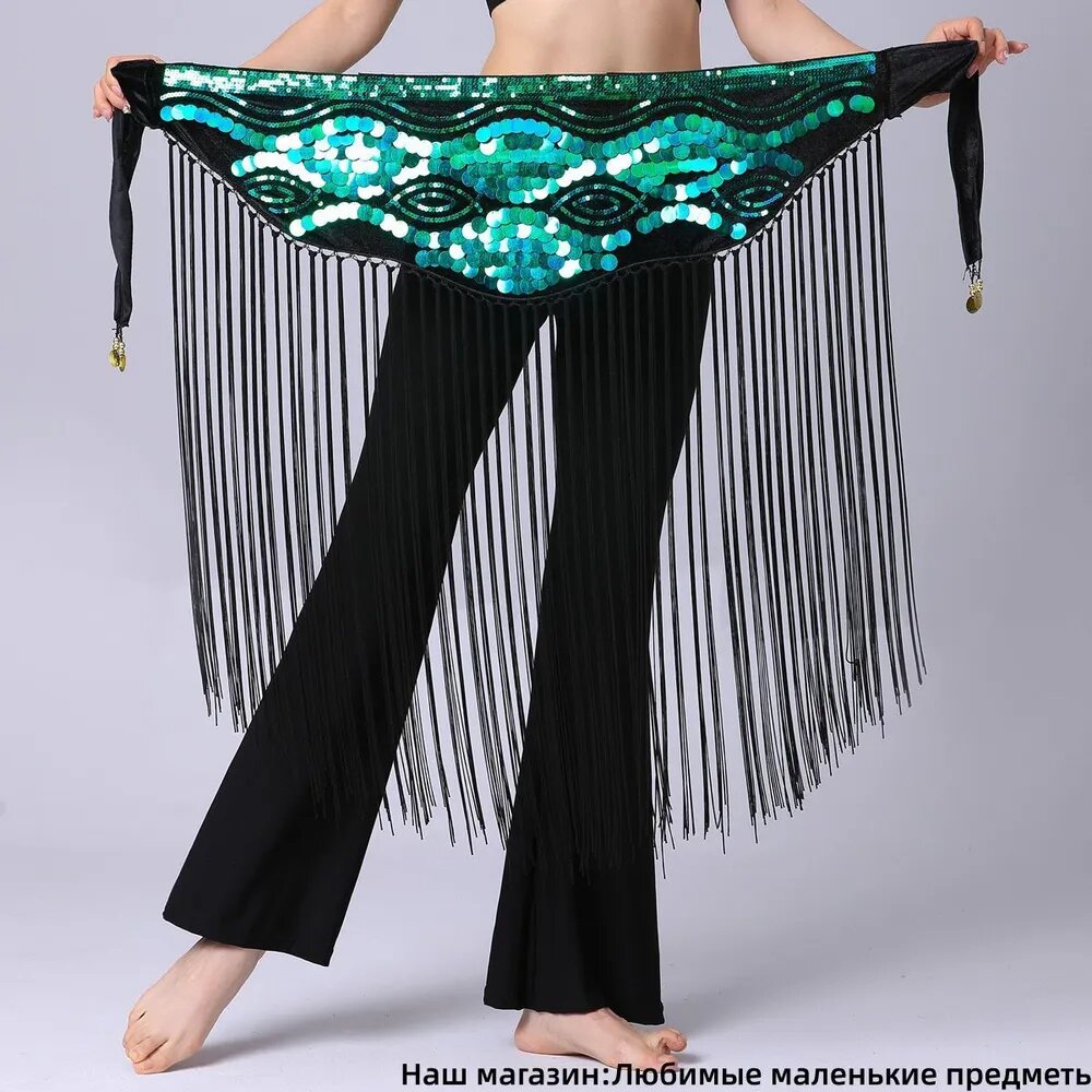 Пояс для восточных танцев, платок для танца живота