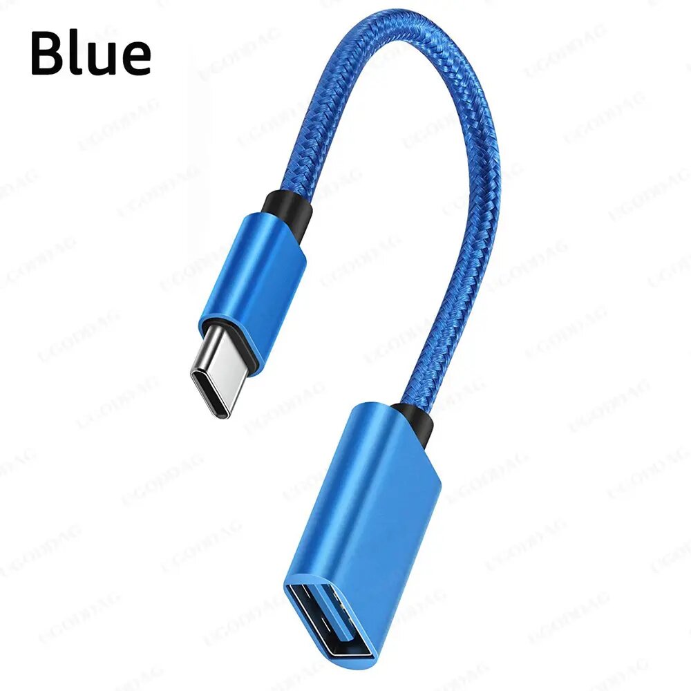 Адаптер USB Type C Blue
