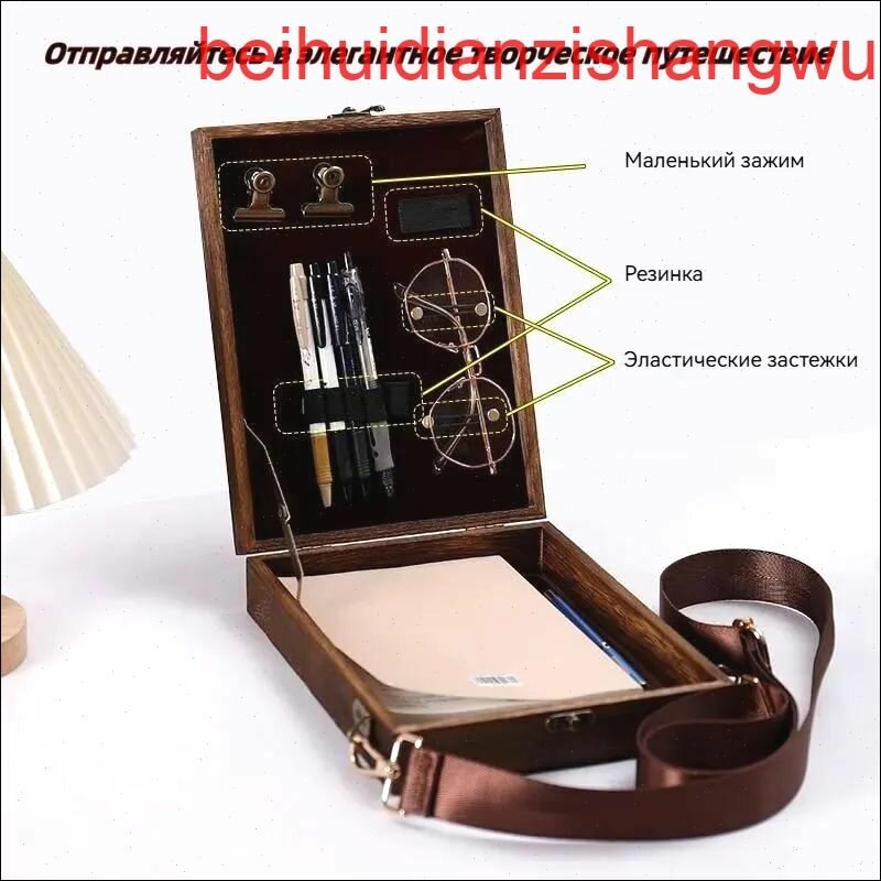 Этюдник мольберт для рисования настольный деревянный 22*18*5.5см c отсеком для хранения кистей и красок / творчество и рукоделие для художников