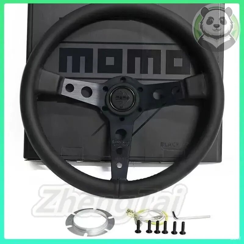 Подиум автомобильный MOMO prototipo Black Edition, алюминий/кожа, арт. FXP