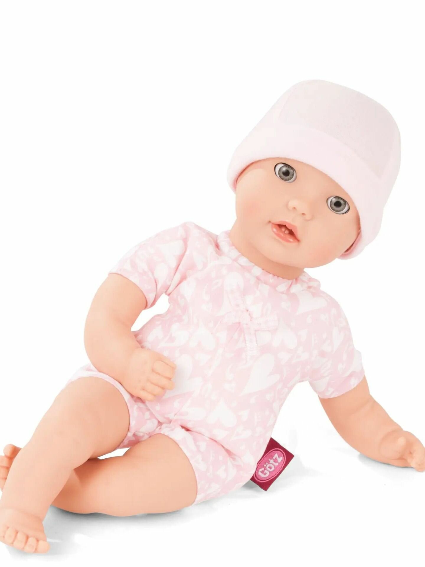 Кукла-пупс Gotz Aquini - Кукла для купания в розовой шапке, 33 см - 2016565