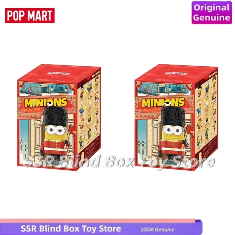 POP MART Миньоны Белла Ворлд Серия Секретный бокс Random 2pcs