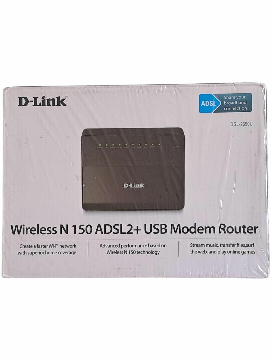 Маршрутизатор D-link DSL-2650U