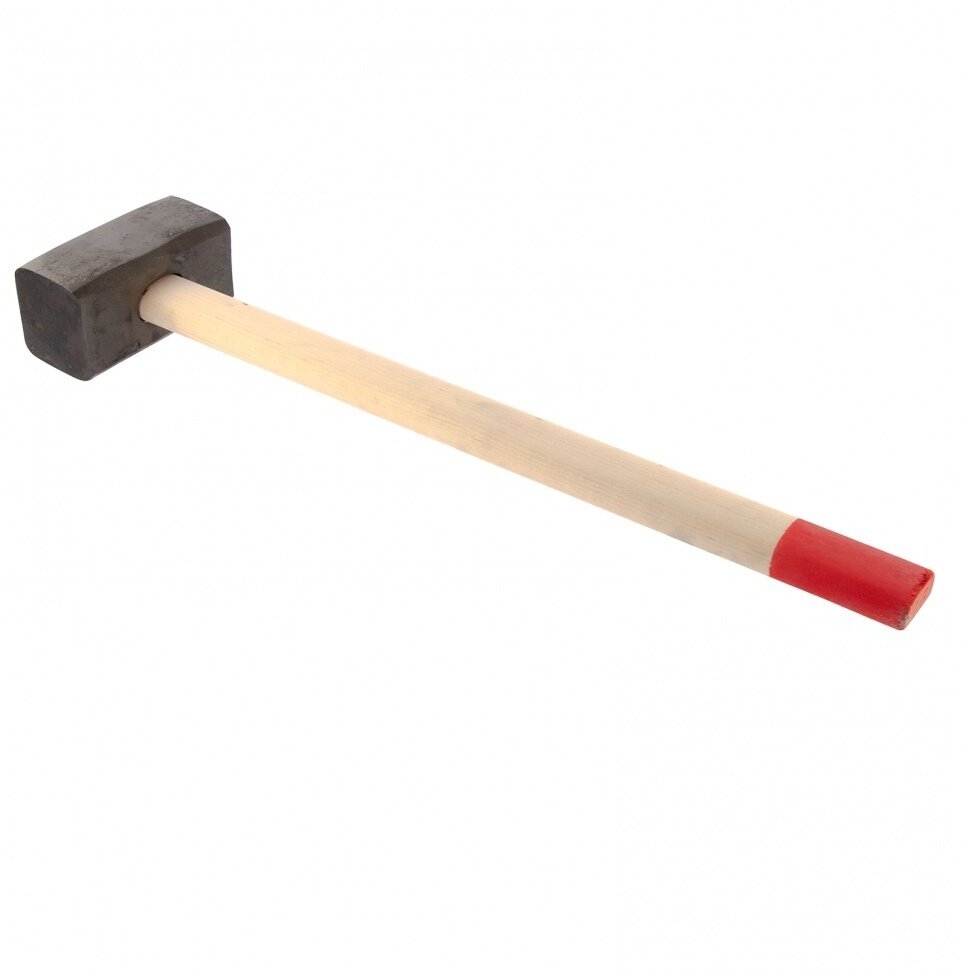 Кувалда, 7000 г, кованая головка, деревянная рукоятка 750 мм Сибртех 10965