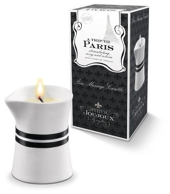 Массажная свеча Petits Joujoux Paris ваниль и сандал 120 г