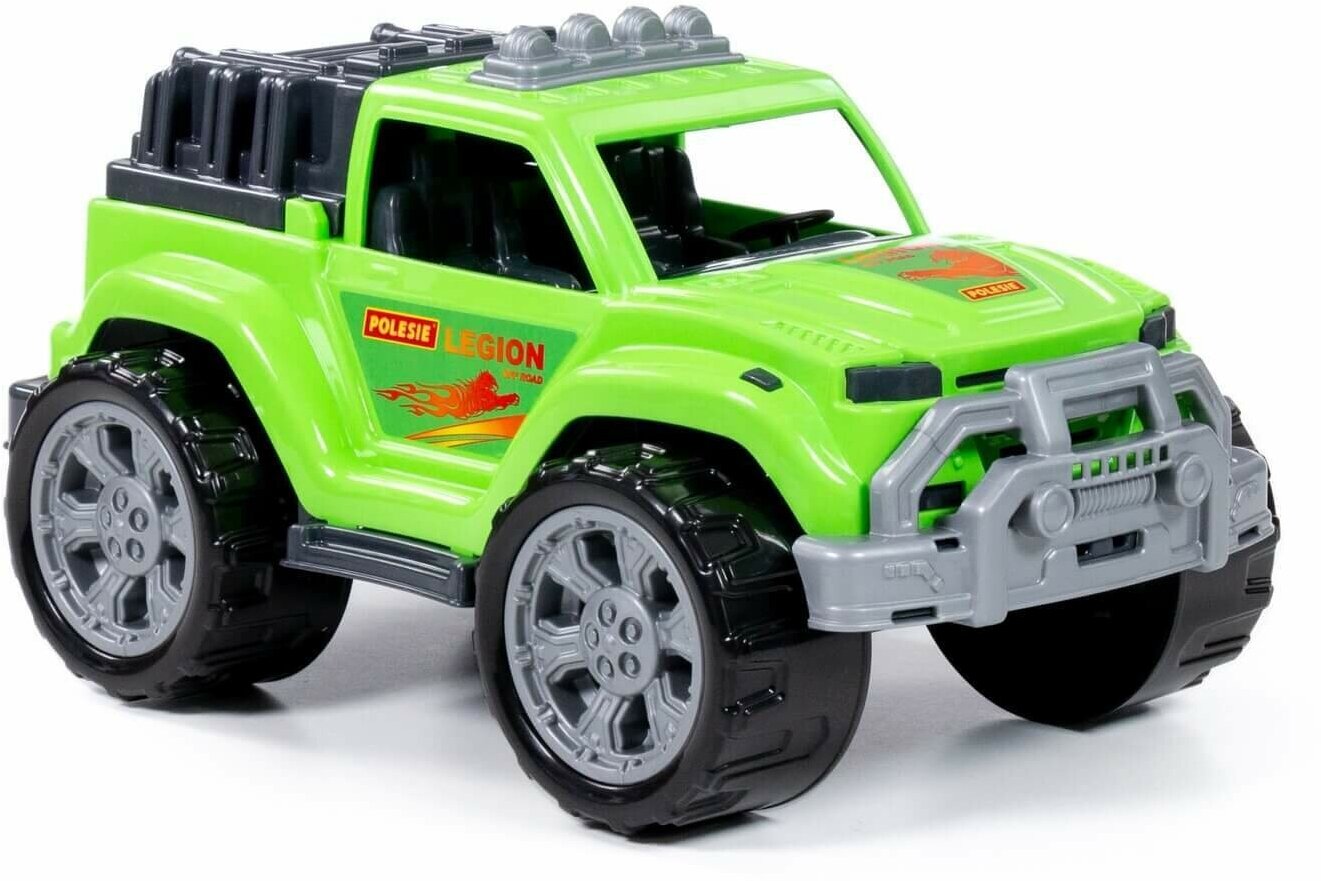 Автомобиль Легион №4, зелёный, в сеточке, Полесье