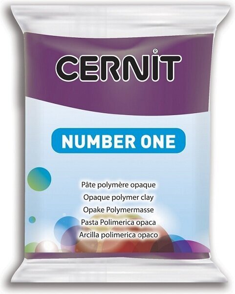 Полимерная глина "Cernit Number One" 56гр. пурпурный 962