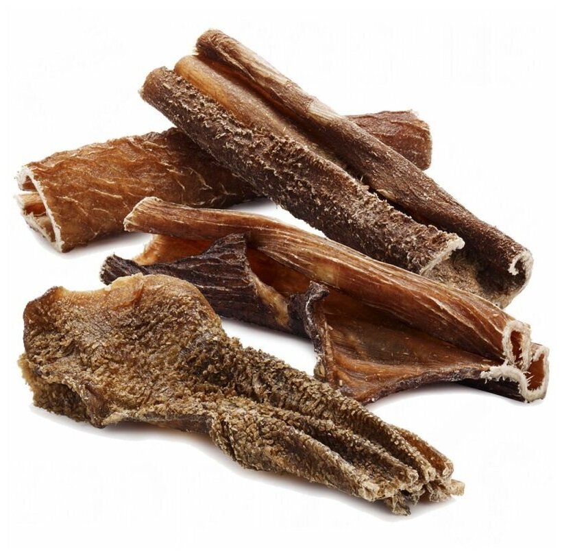 Рубец ягнёнка сушёный (бараний желудок), 100 гр, натуральное лакомство для собак, DOGROG