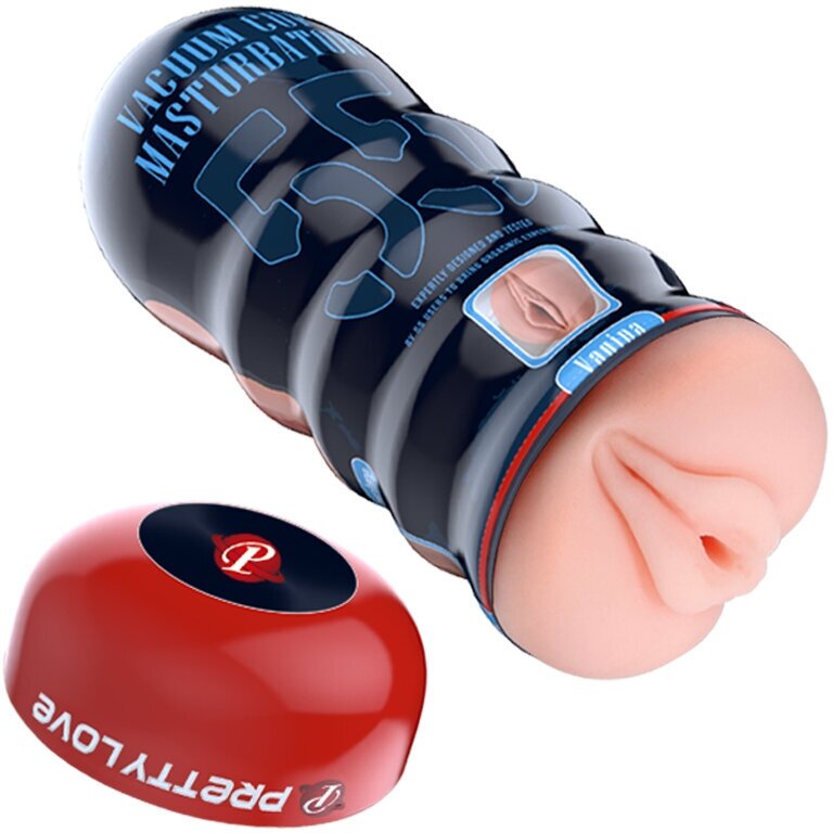 Мастурбатор-вагина в тубе Pretty Love Vacuum Cup Masturbator 55