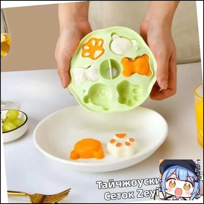 Форма для выпечки IKEA, силиконовая, зеленая, с крышкой, прямоугольная, универсальная для кексов и десертов