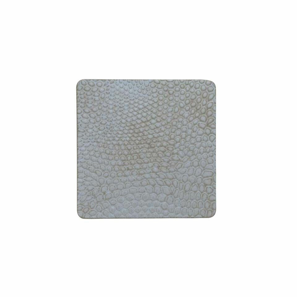 Тарелка ROOMERS TABLEWARE Snake, 20.5 см, каменная керамика, цвет серый (L9709-648U)